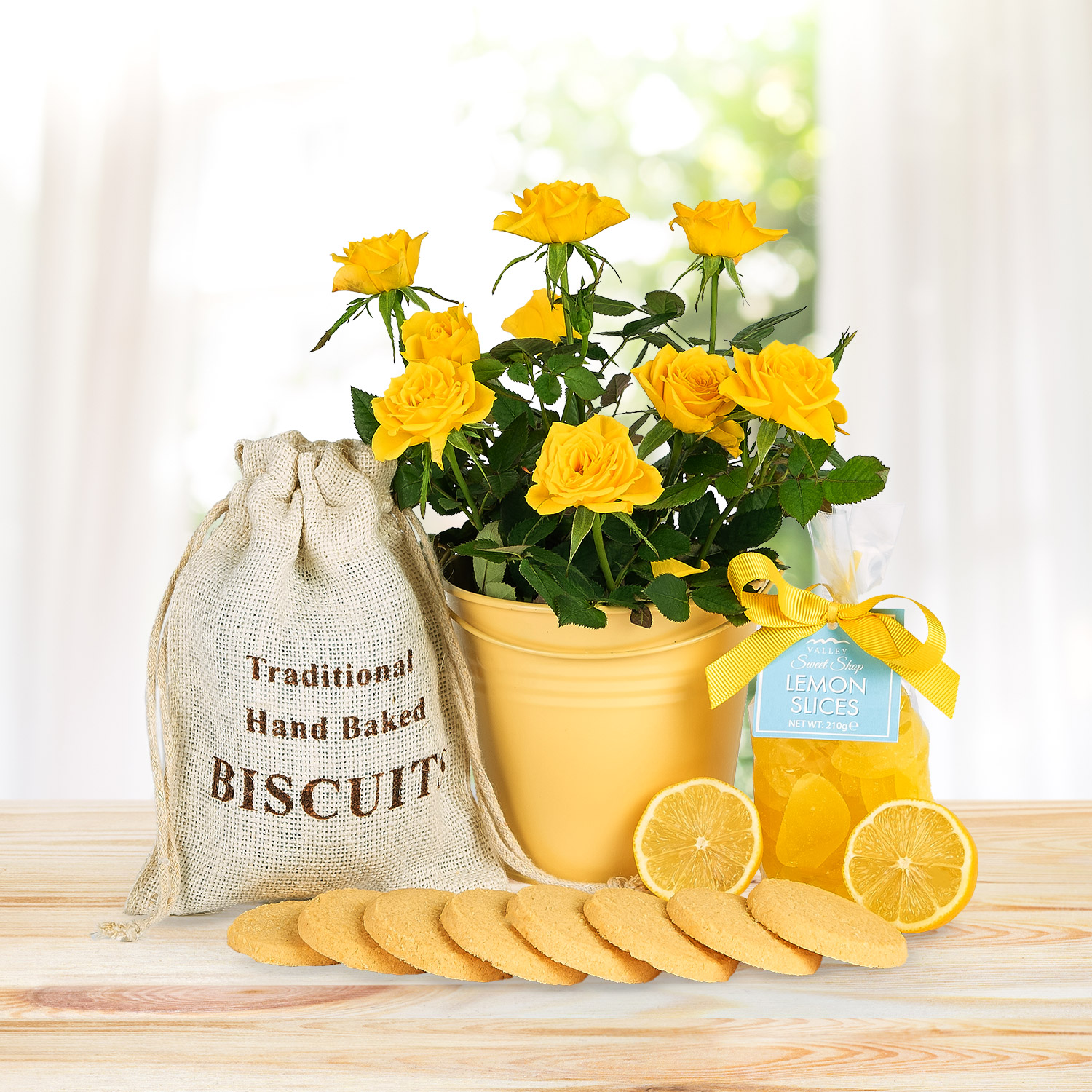 Citrus Rose Gift | B&M Flowers